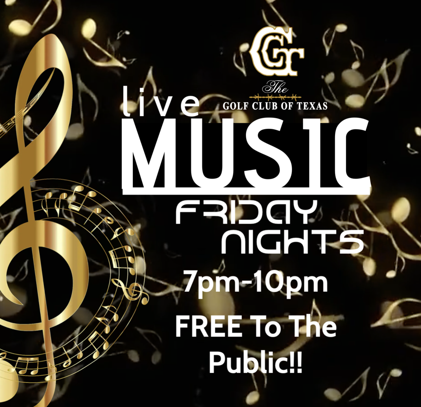 FREE Live Music | Golf Club of Texas