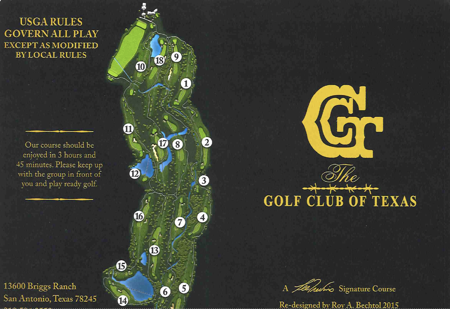 About Us | Golf Club of Texas