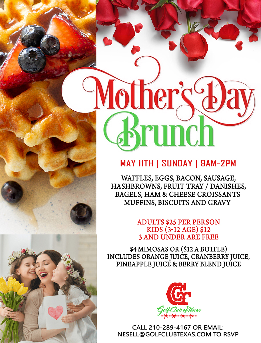 Mother's Day Brunch | Golf Club of Texas